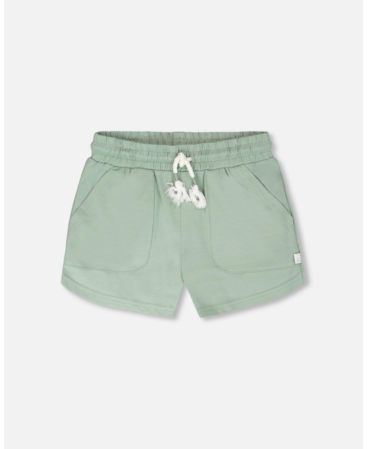 Click here for Deux par Deux Big Girls Cotton Jersey Shorts Sage... prices