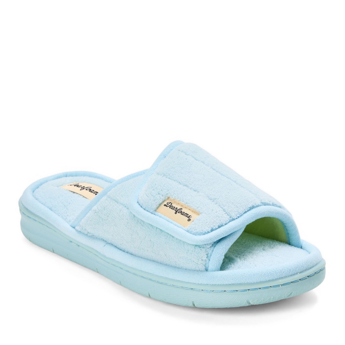 Click here for Dearfoams Womens Mickey Terry Adjustable Shower Sl... prices