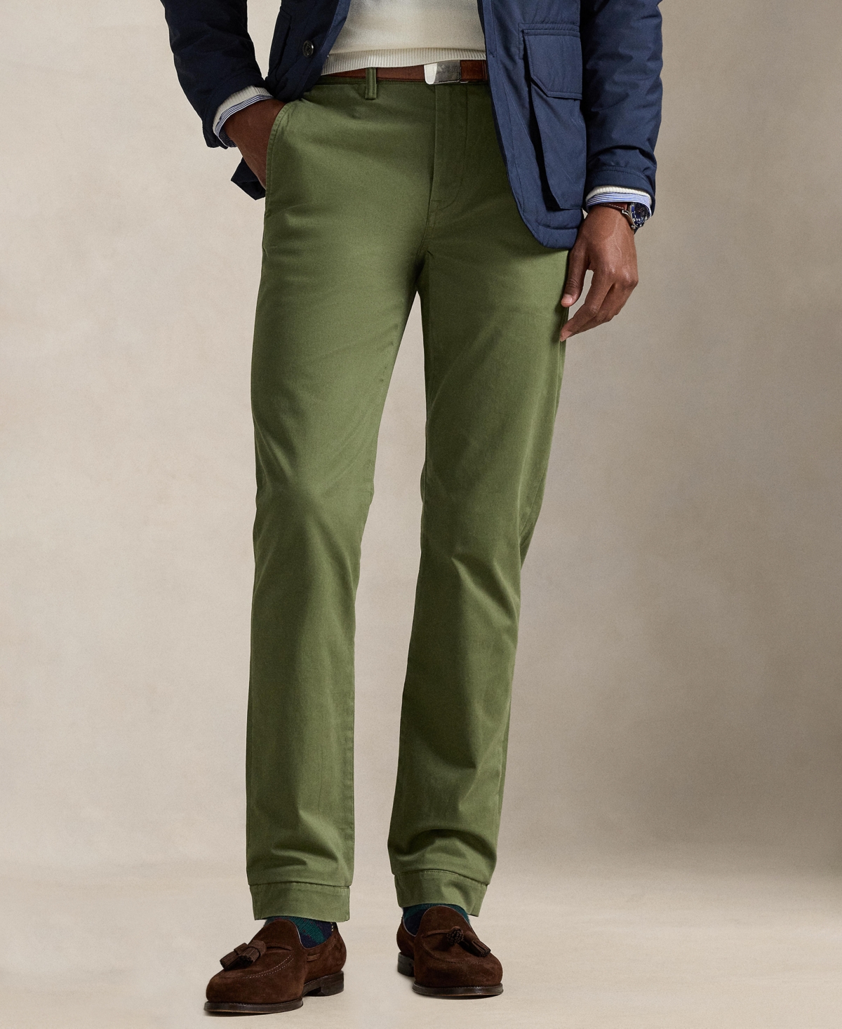 Click here for Polo Ralph Lauren Mens Straight-Fit Washed Stretch... prices