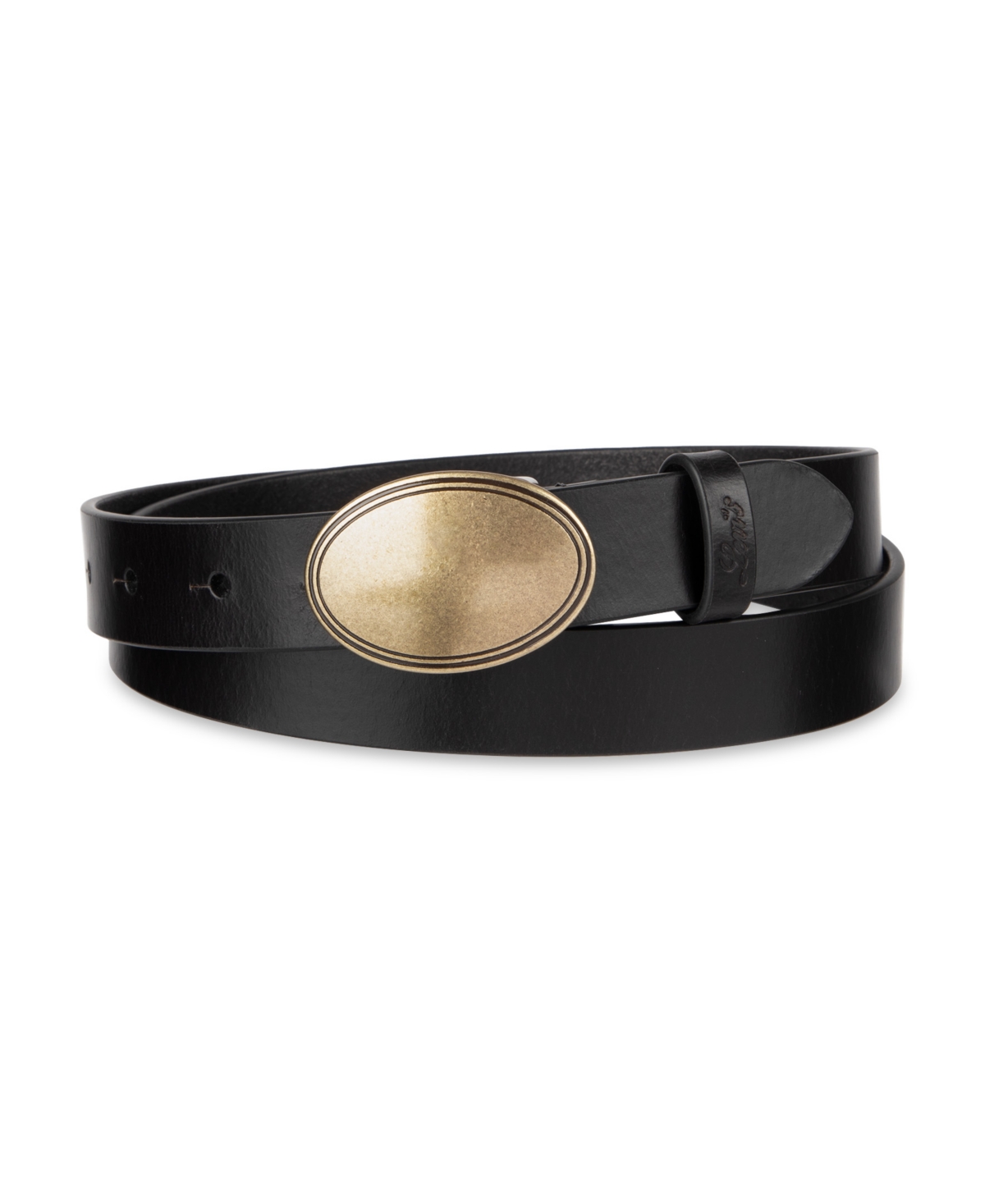 Click here for Levis Skinny Studded Casual Leather Belt - Black prices
