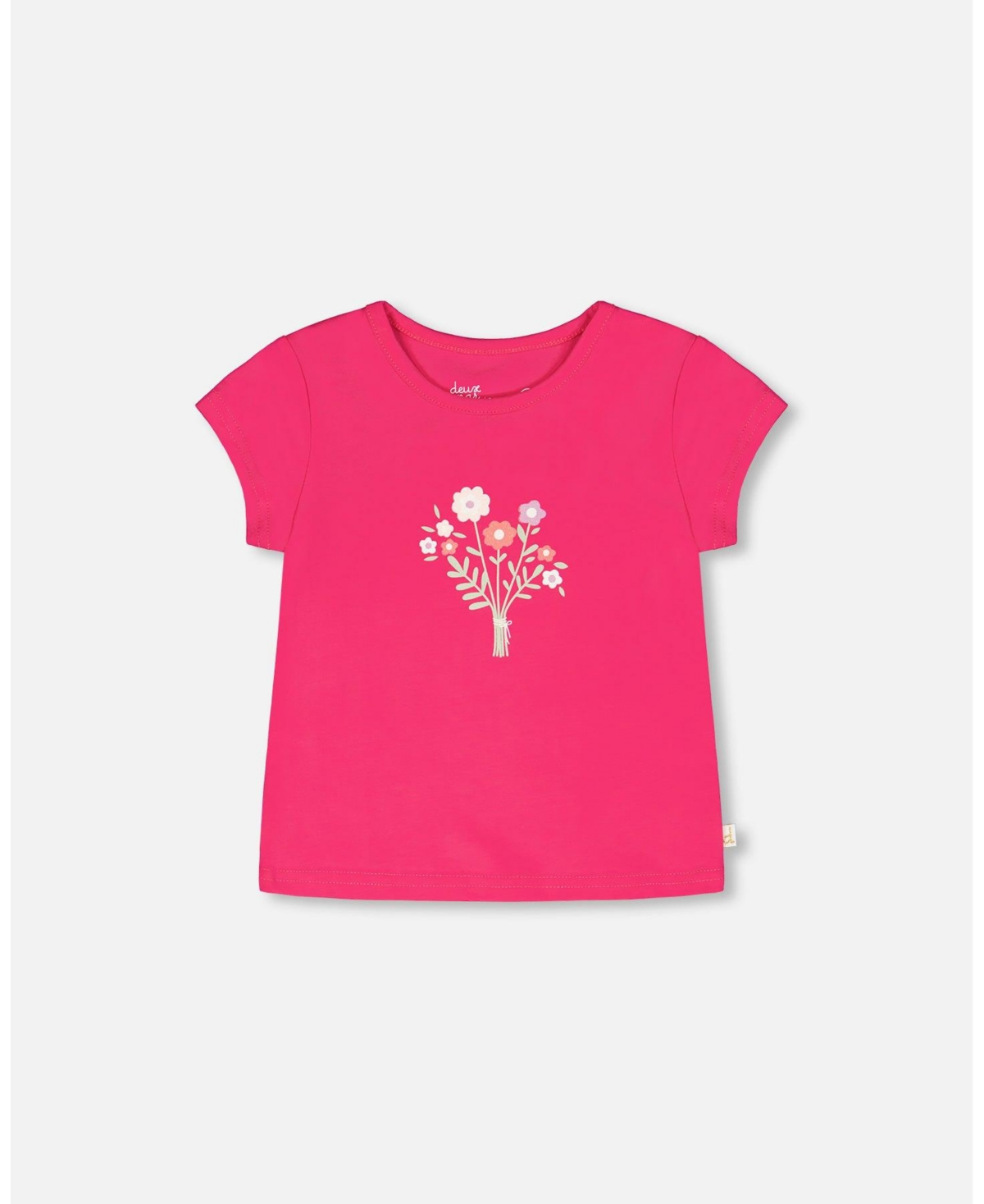 Click here for Deux par Deux Big Girls Cotton Jersey T-Shirt Pink... prices