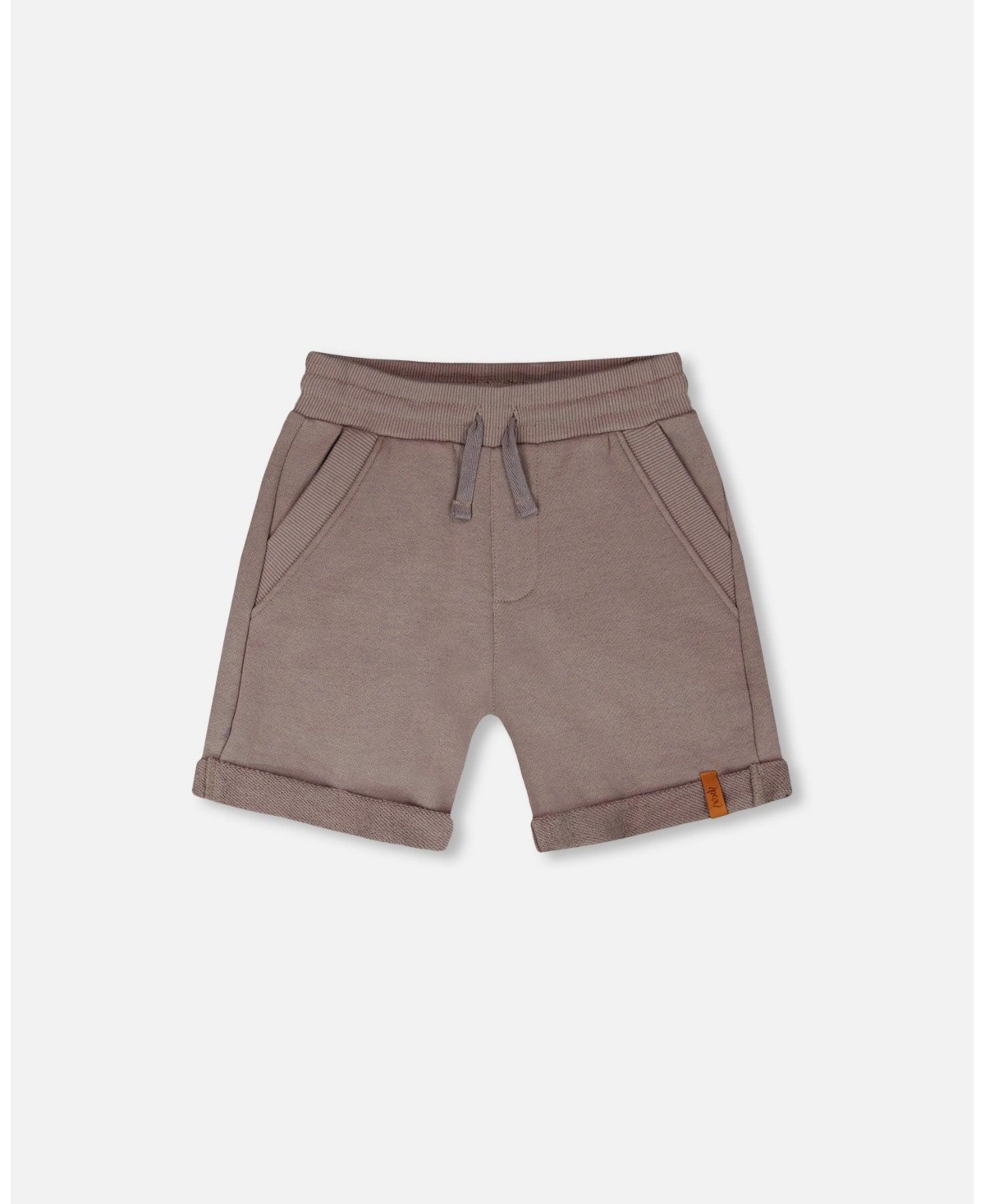 Click here for Deux par Deux Big Boys French Terry Shorts Taupe -... prices