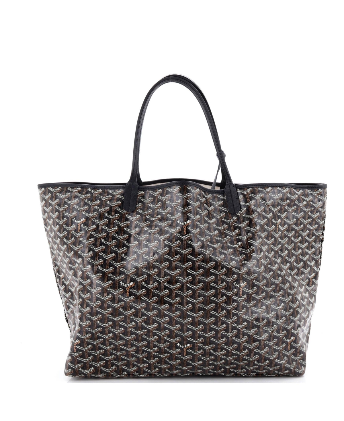 Click here for Pre-Owned Goyard Gm Saint Louis Tote Coated Canvas... prices
