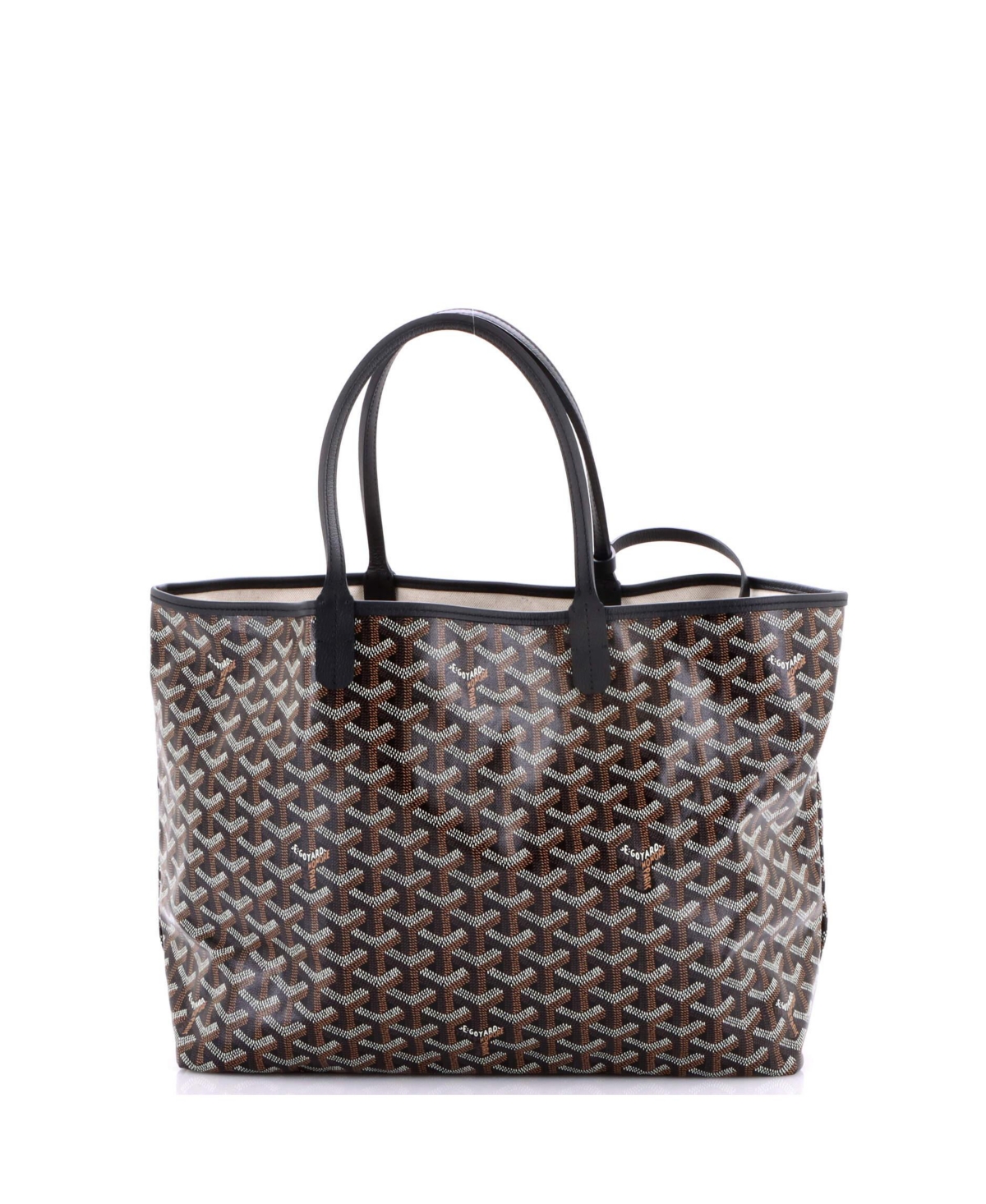 Click here for Pre-Owned Goyard Pm Saint Louis Tote Coated Canvas... prices