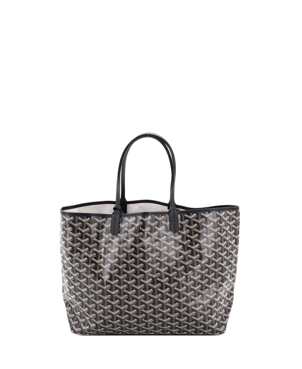 Click here for Pre-Owned Goyard Pm Saint Louis Tote Coated Canvas... prices