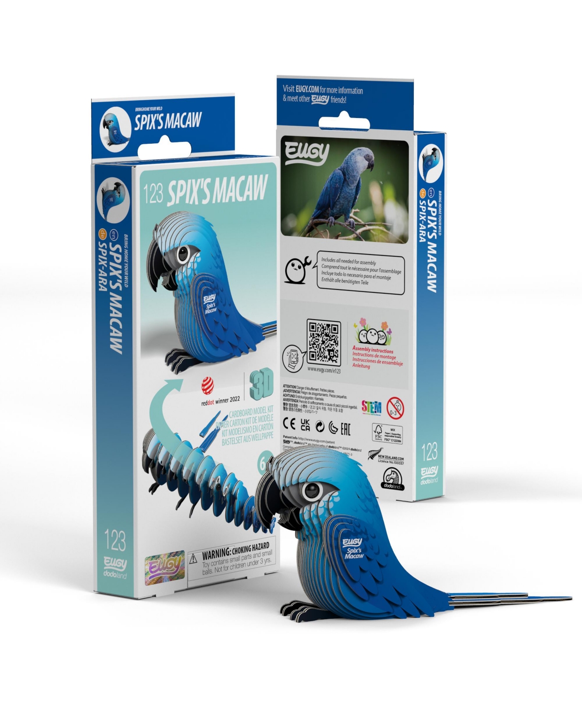 Click here for Eugy Spixs Macaw 3D Puzzle prices