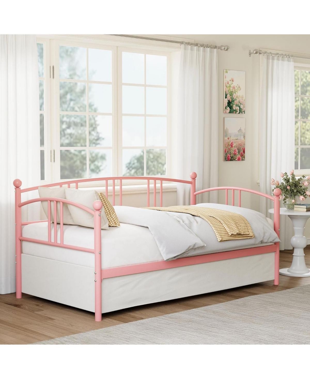 Click here for Draft - gaomon Twin Metal Daybed  Metal Sofa Bed F... prices