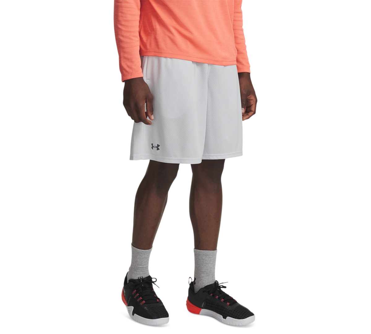 Click here for Under Armour Mens Tech 9 Mesh Shorts - Distant Gra... prices