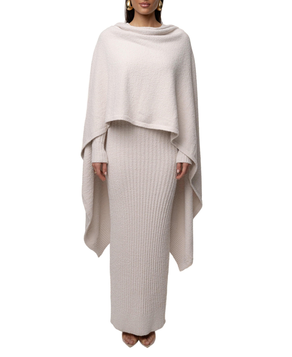 Click here for Jluxlabel Womens First Class Ribbed Maxi Dress - I... prices