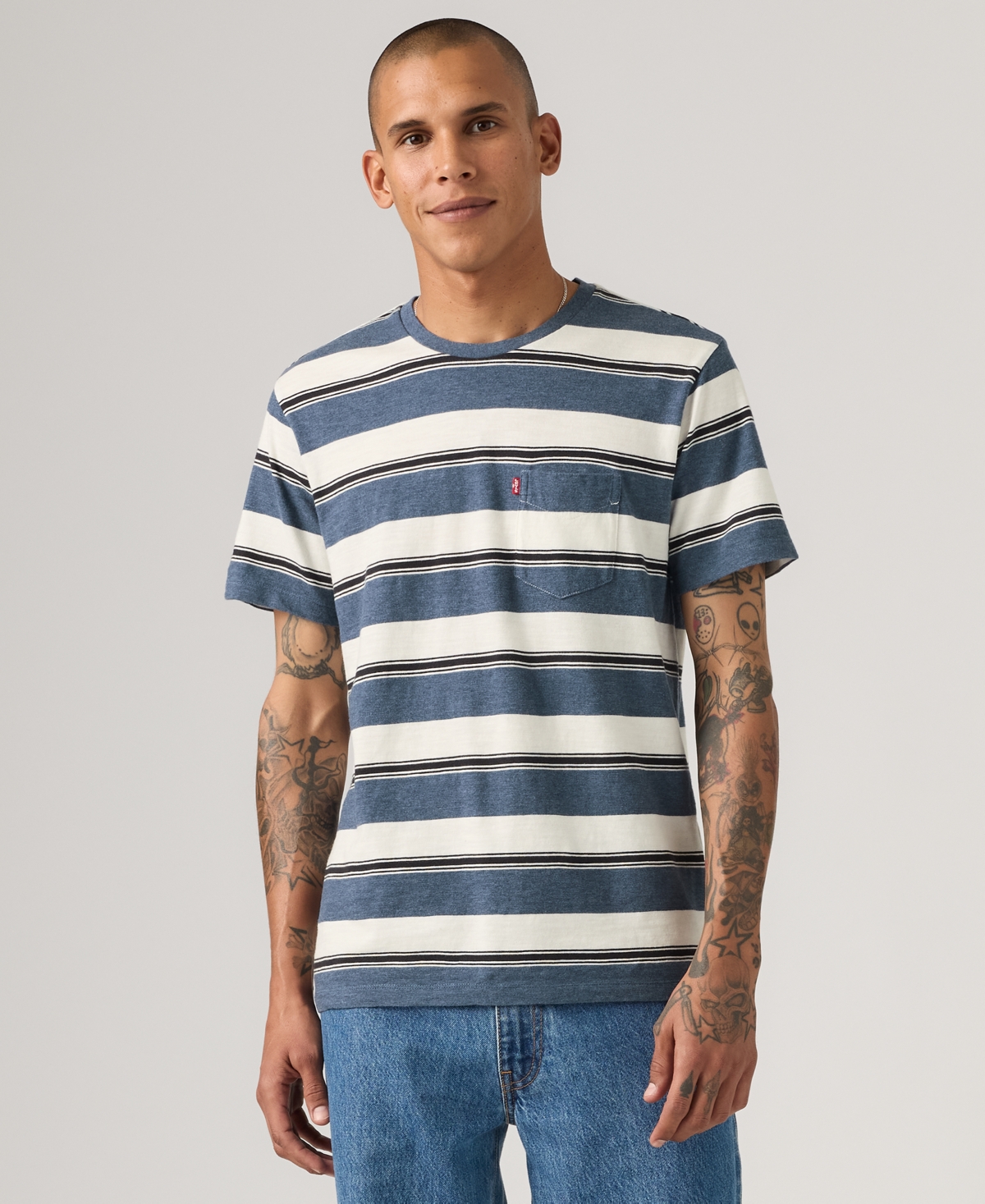 Click here for Levis Mens Classic Pocket Short Sleeve Crewneck T-... prices