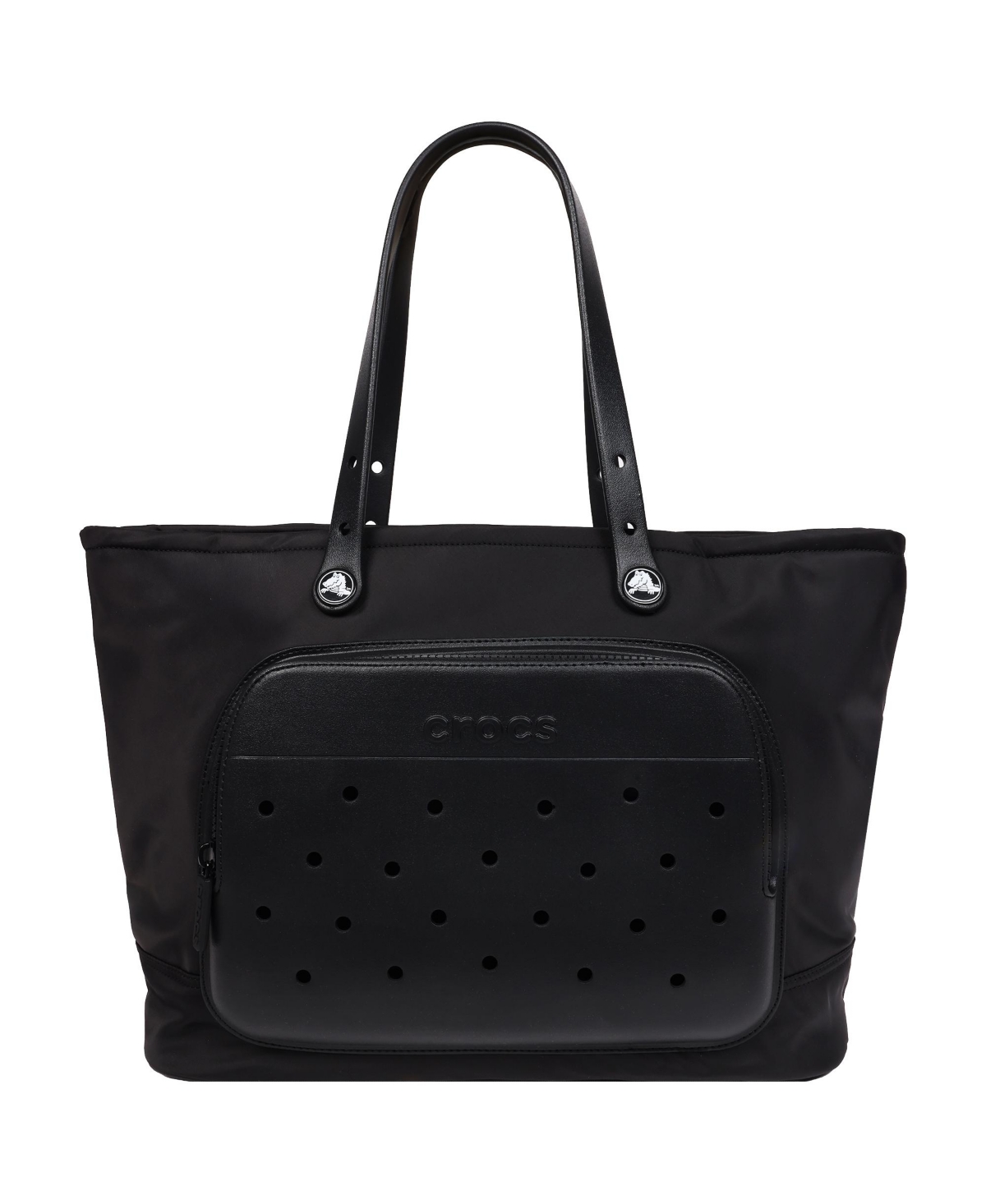 Click here for Crocs Large Tote with Pockets - Black prices