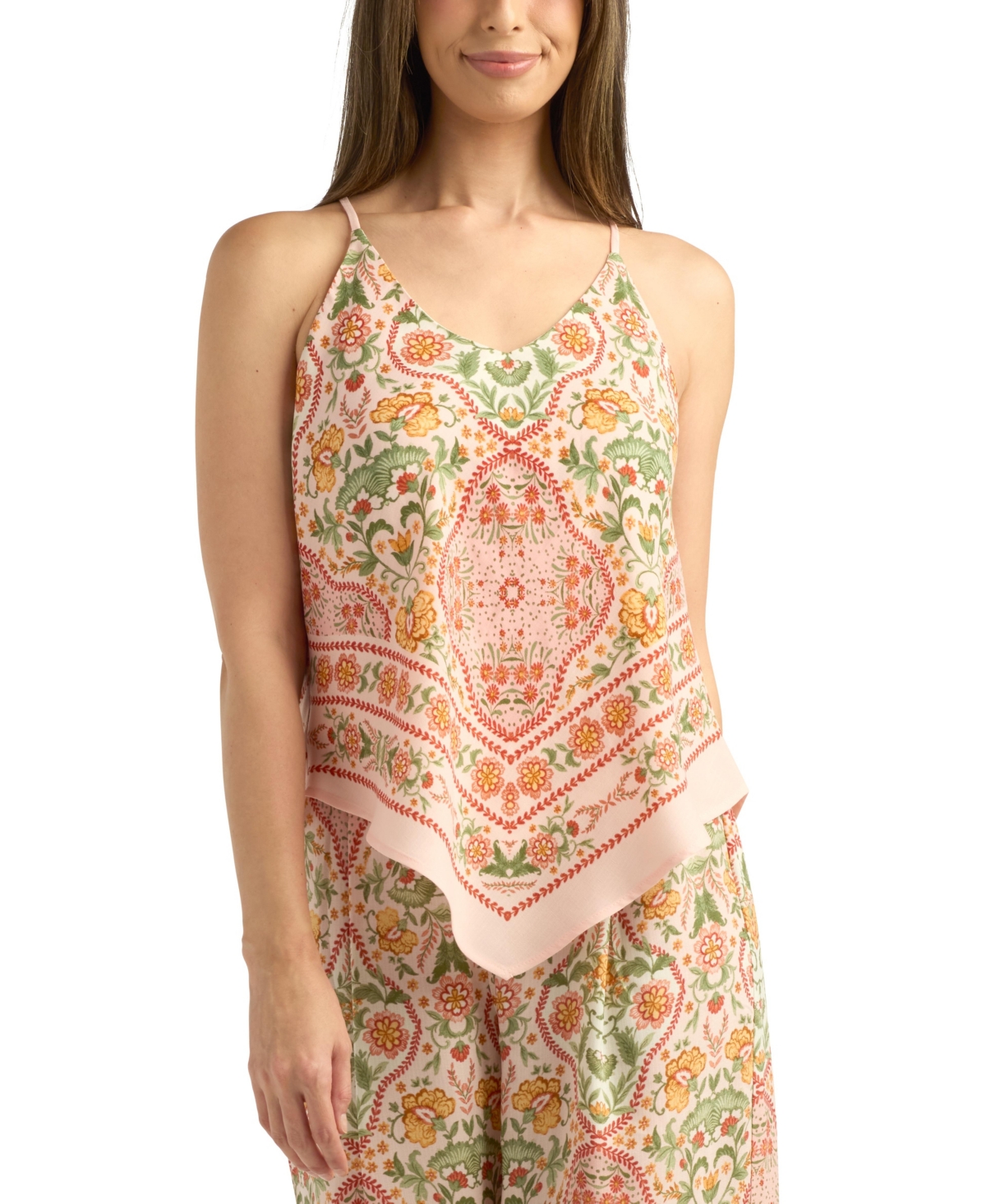 Click here for Bcx Womens Printed Sleeveless Top - Pat F prices