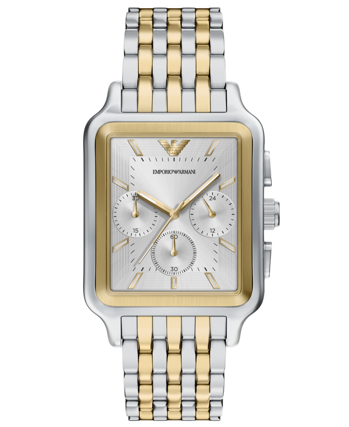 Click here for Emporio Armani Mens Quartz Chronograph Two-Tone St... prices