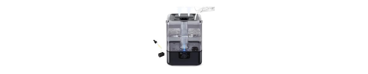 Click here for 6L Cold Mist Humidifier with Oil Diffuser and Doub... prices