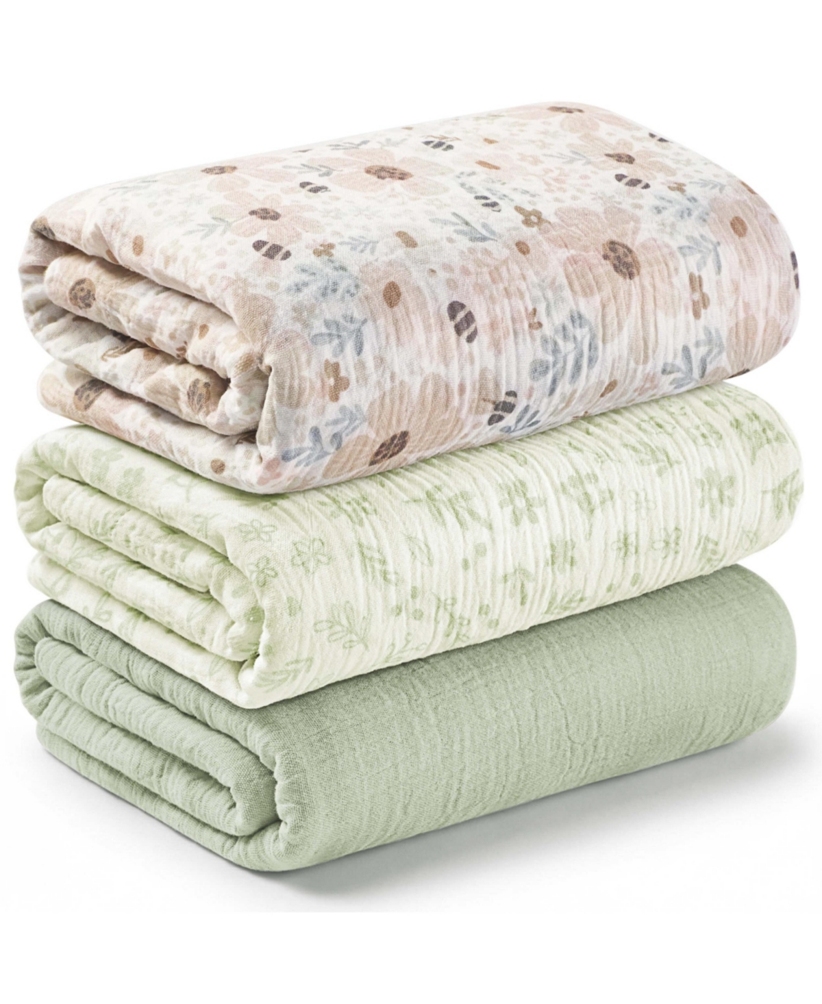 Click here for KeaBabies 3-Pack Lyra Muslin Swaddle Blankets for... prices