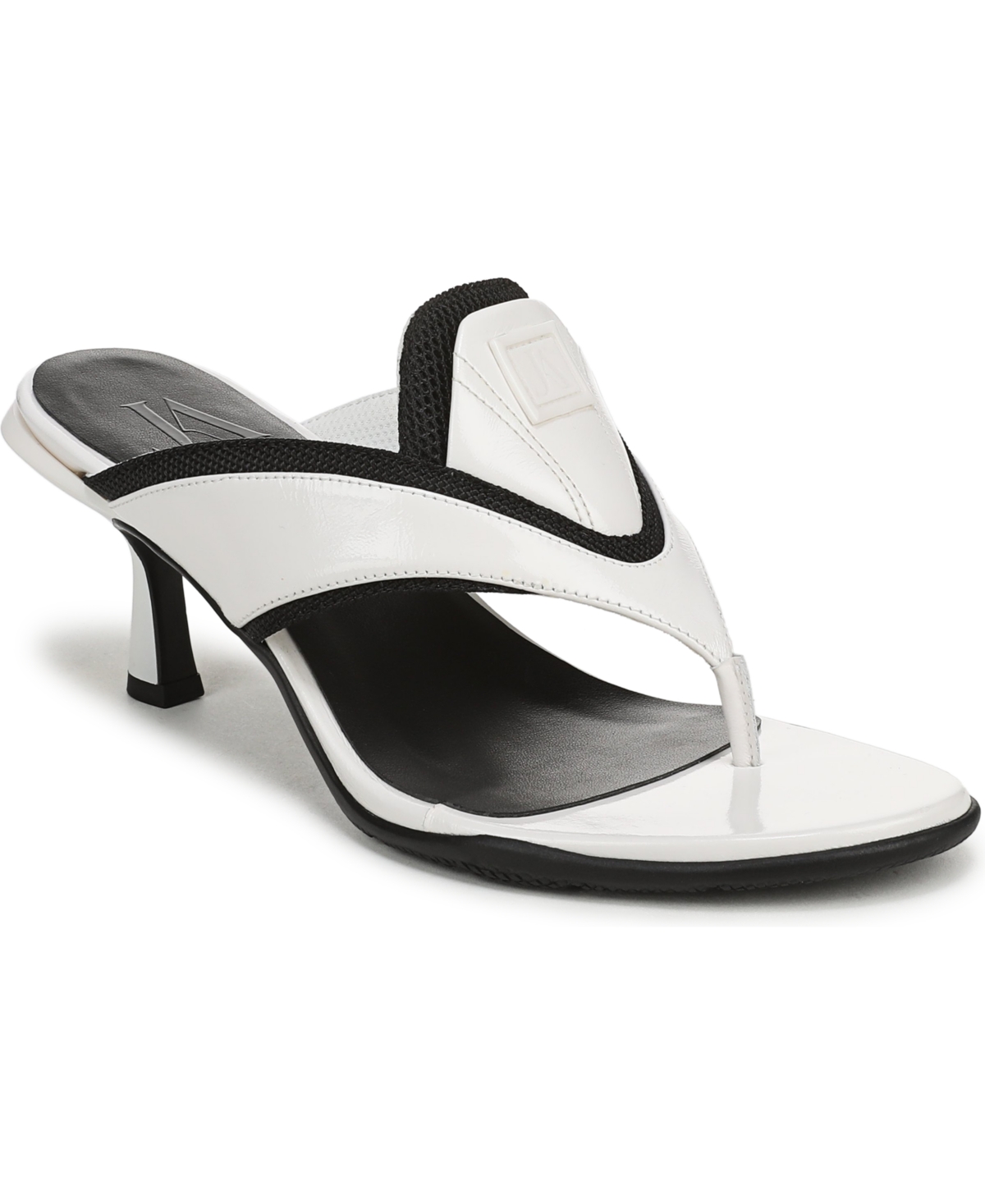 Click here for Naturalizer Womens Ravyn Thong Sandals - White Lea... prices