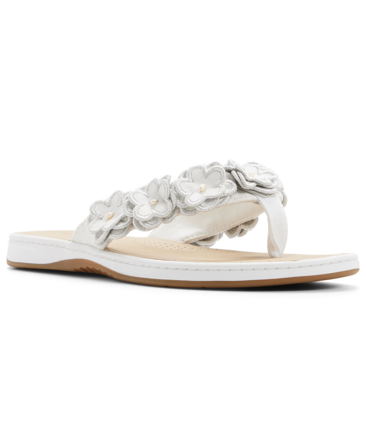 Click here for Sperry Womens Seafish Floral Open Toe Slip-On Sand... prices