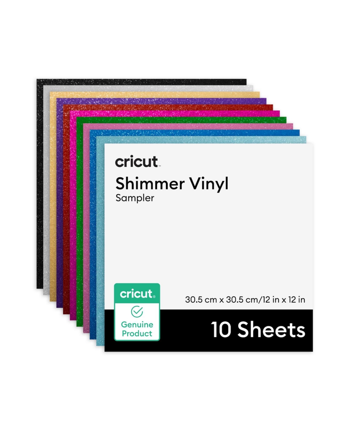Click here for Cricut Shimmer Vinyl Party Sampler 10 Ct Permanent... prices