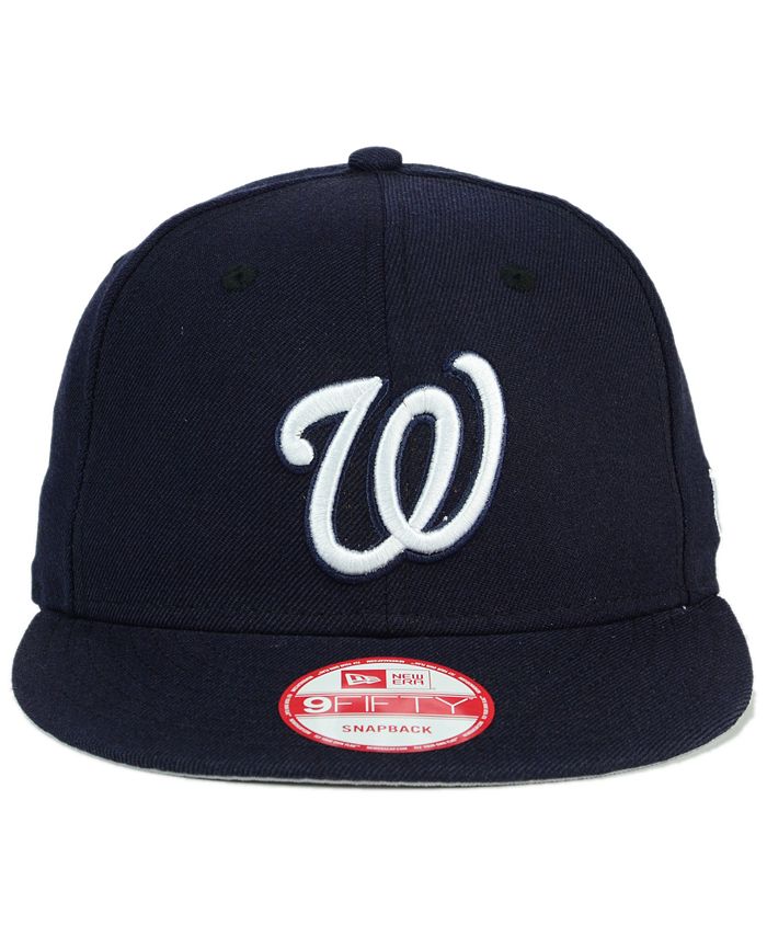 New Era Washington Nationals C-Dub 9FIFTY Snapback Cap - Macy's