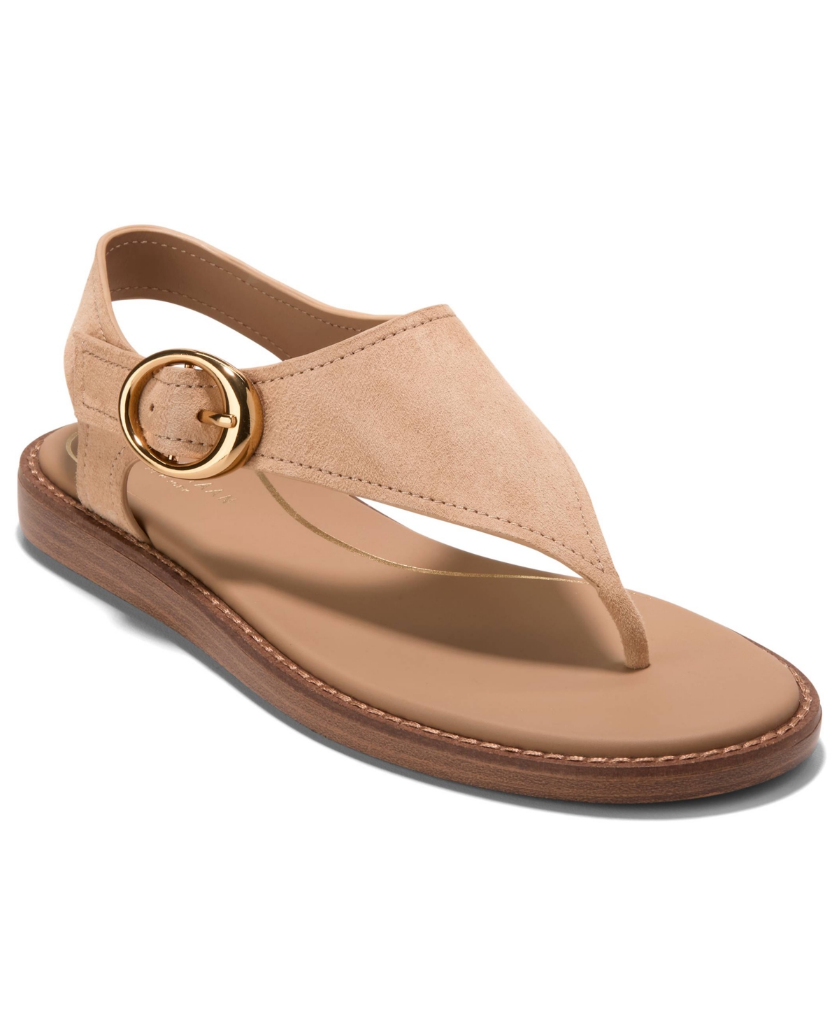 Click here for Cole Haan Womens Kami Buckle Thong Sandals - Tusca... prices