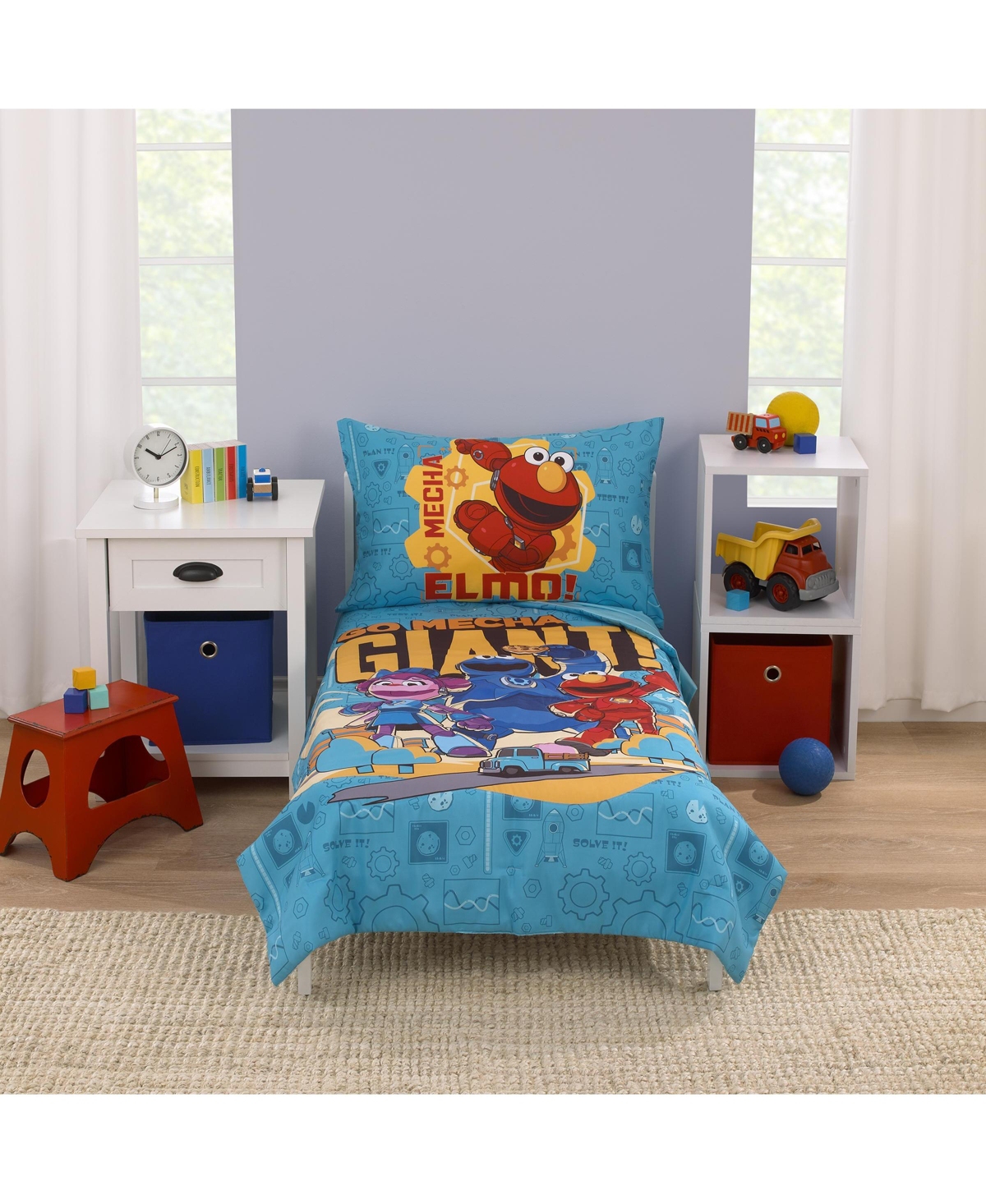 Click here for NoJo Sesame Street Mecha Builders 4 Piece Toddler... prices