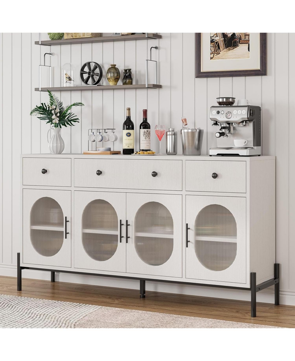 Click here for gaomon Buffet Cabinet with Storage  62" Large... prices