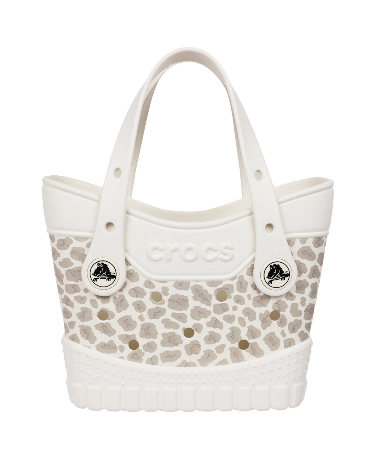 Click here for Crocs Womens Micro Classic Cheetah Tote - Ivory prices