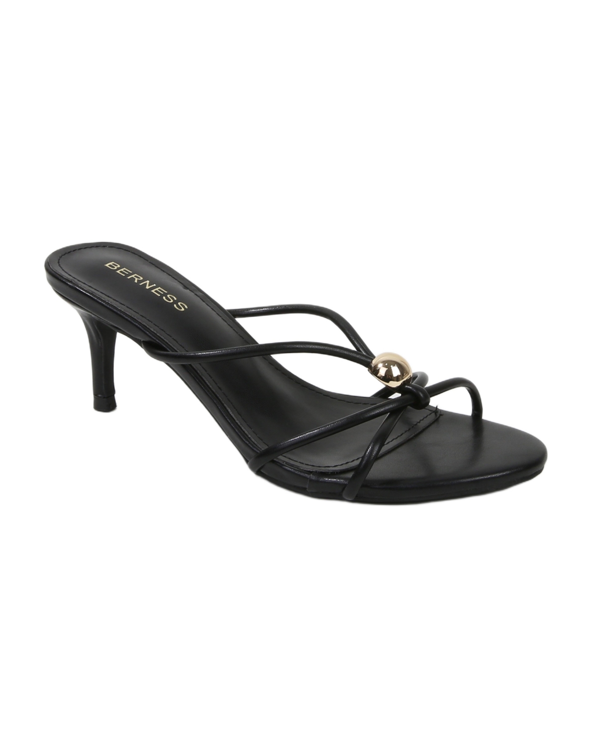 Click here for Berness Womens Fifi Strappy Kitten Heel Sandals -... prices