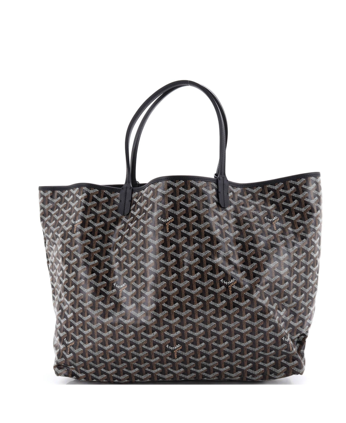 Click here for Pre-Owned Goyard Gm Saint Louis Tote Coated Canvas... prices