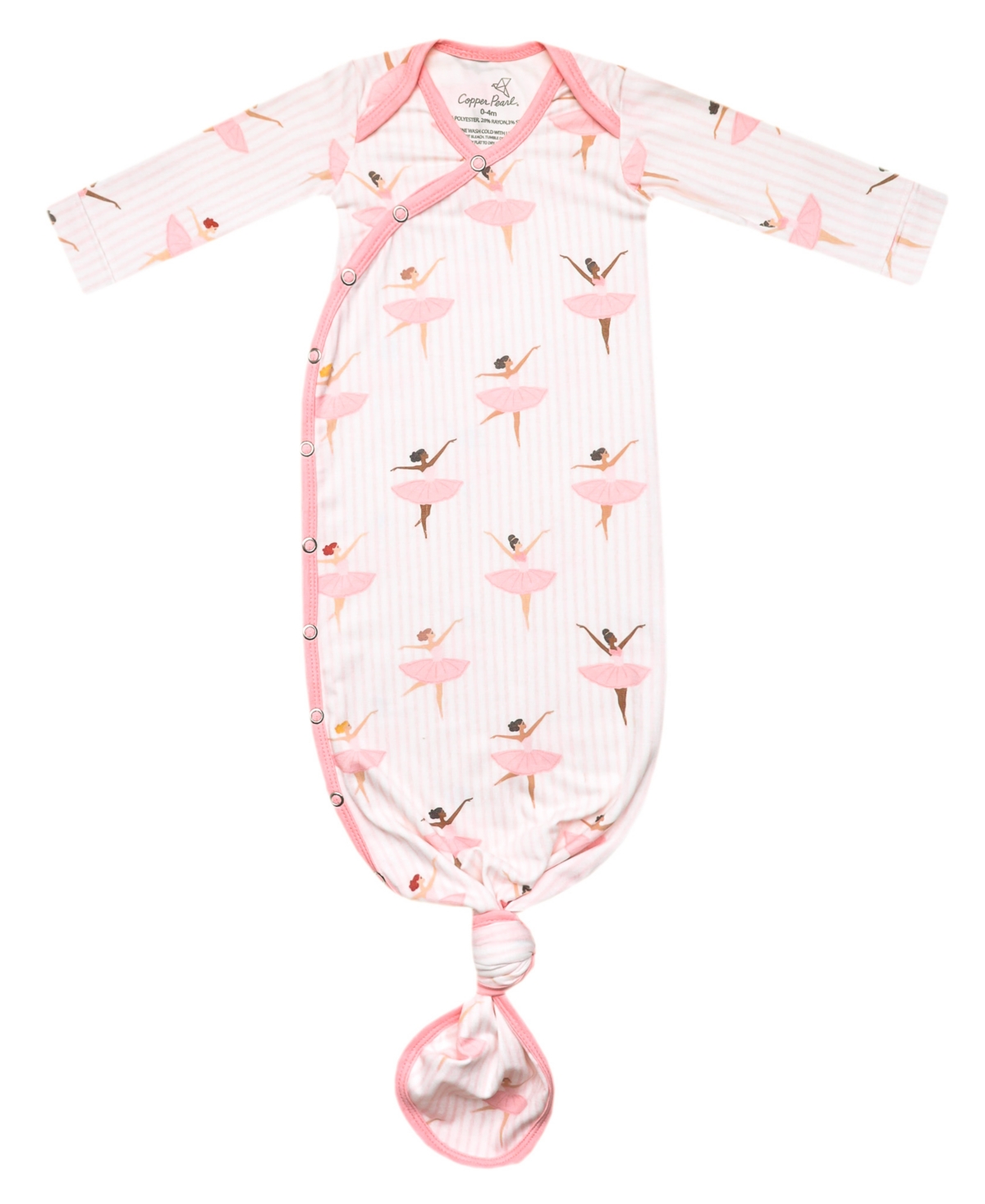 Click here for Copper Pearl Baby Girls Katerina Newborn Knotted G... prices