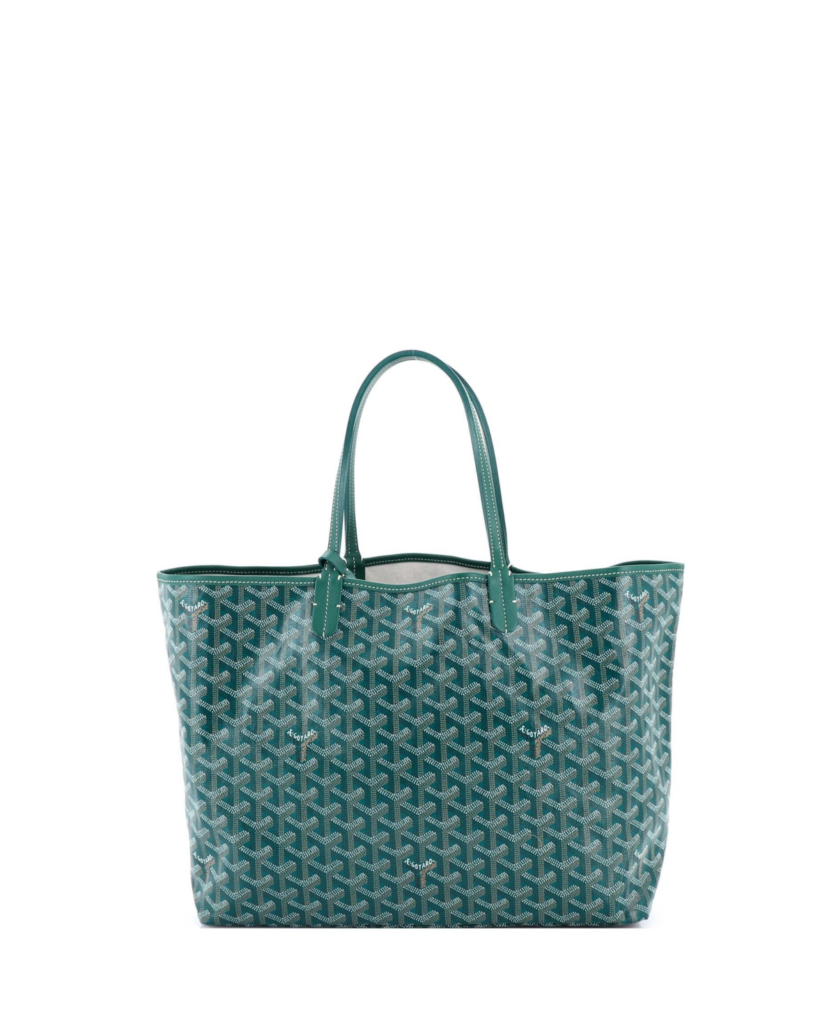 Click here for Pre-Owned Goyard Pm Saint Louis Tote Coated Canvas... prices