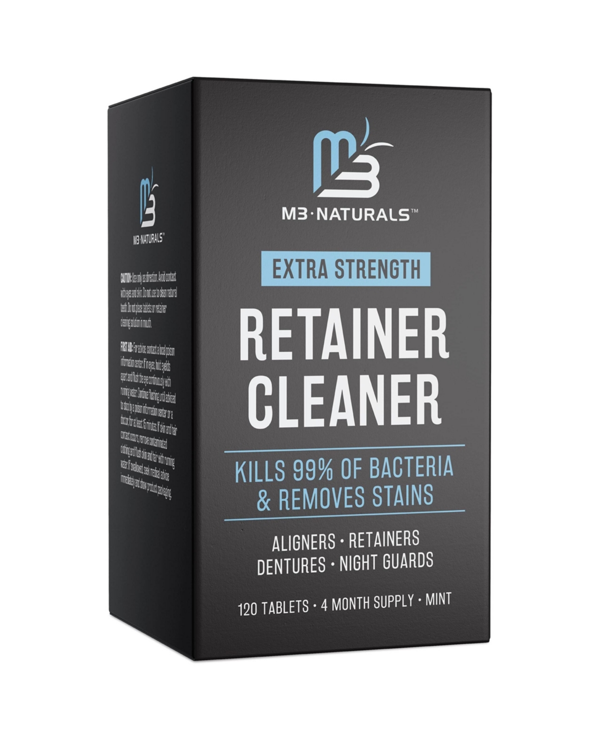 Click here for M3 Retainer and Denture Cleaner 120ct - Black prices