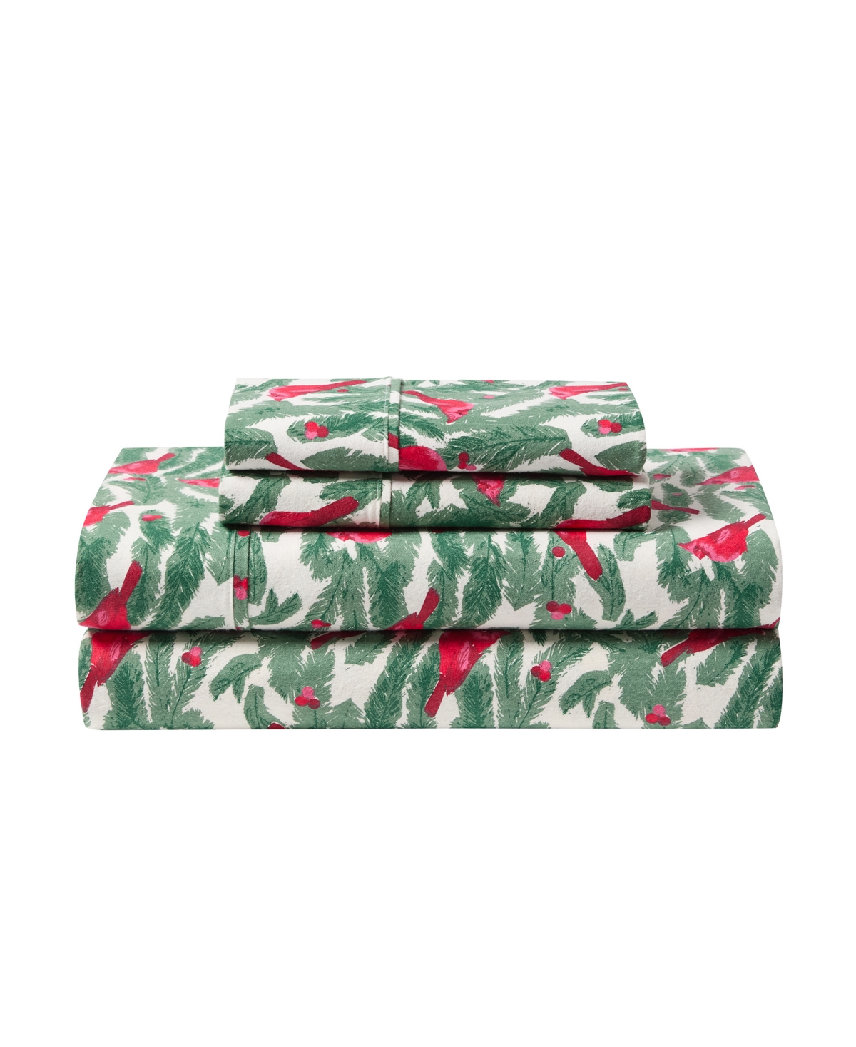 Click here for Hallmark Brushed Cotton Flannel 4-Pc. Sheet Set  K... prices