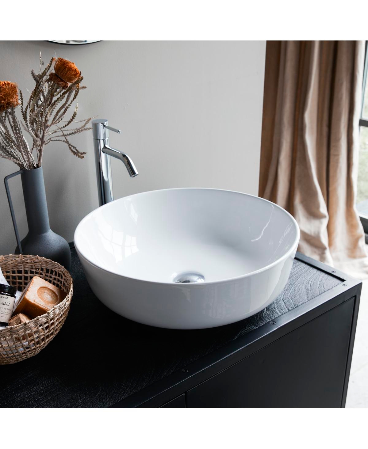 Click here for Tikamoon Luna ceramic bathroom basin prices