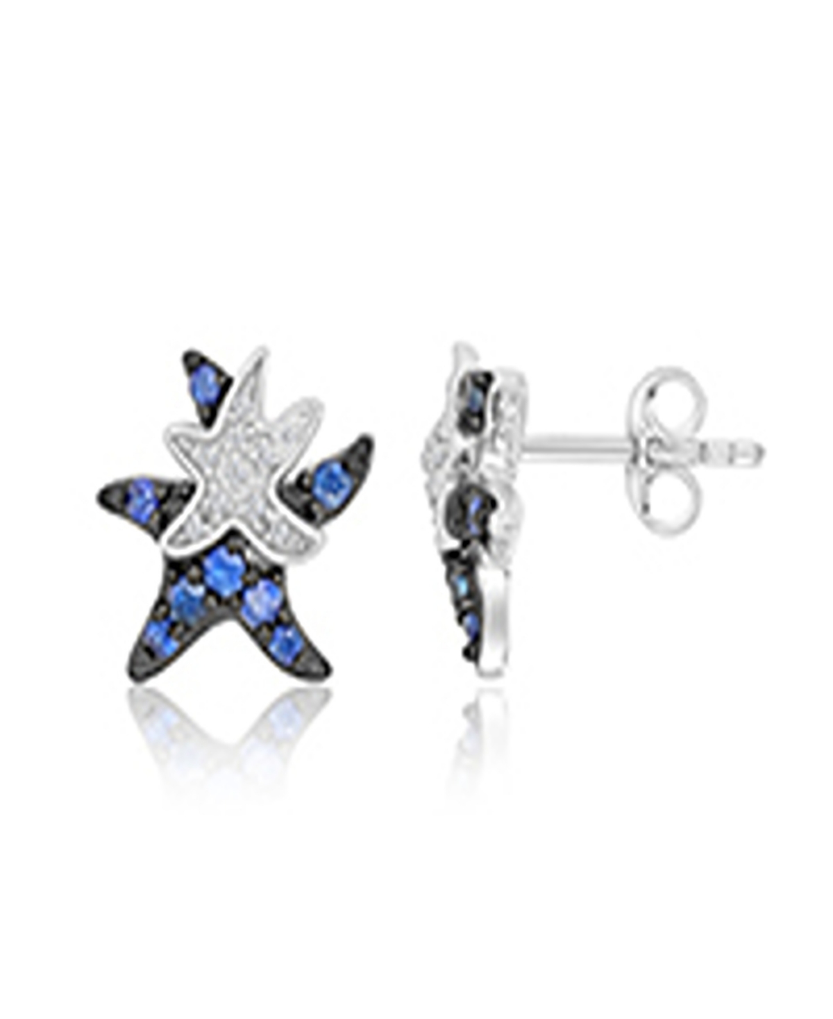 Click here for Macys White Sapphire and Created Blue Sapphire Duo... prices