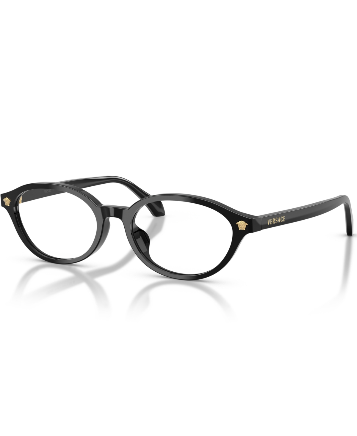 Click here for Versace Womens Oval Eyeglasses  VE3393D - Black prices