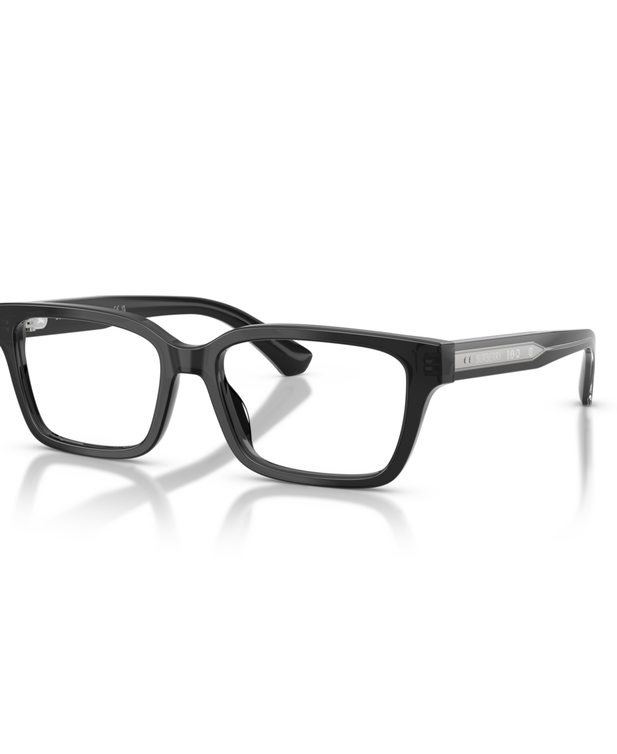 Click here for Burberry Mens Rectangle Eyeglasses  BE2453 - Gray prices