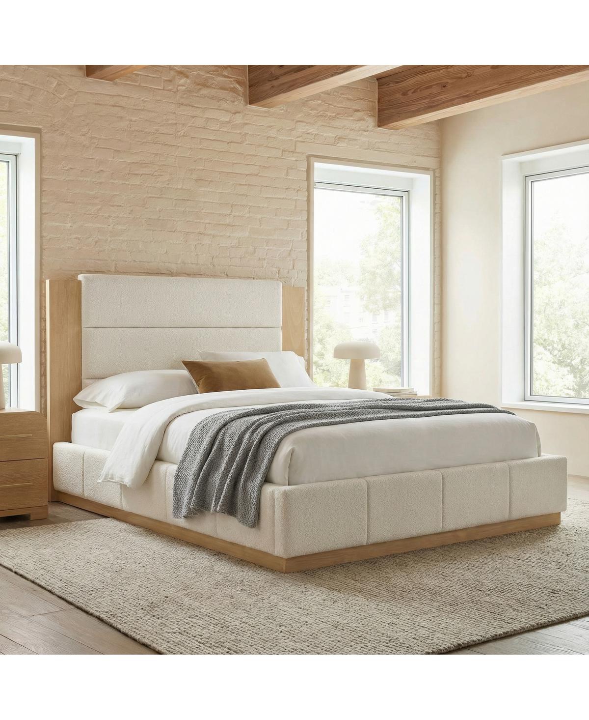 Click here for Streamdale Furniture Elegant Upholstered Platform... prices