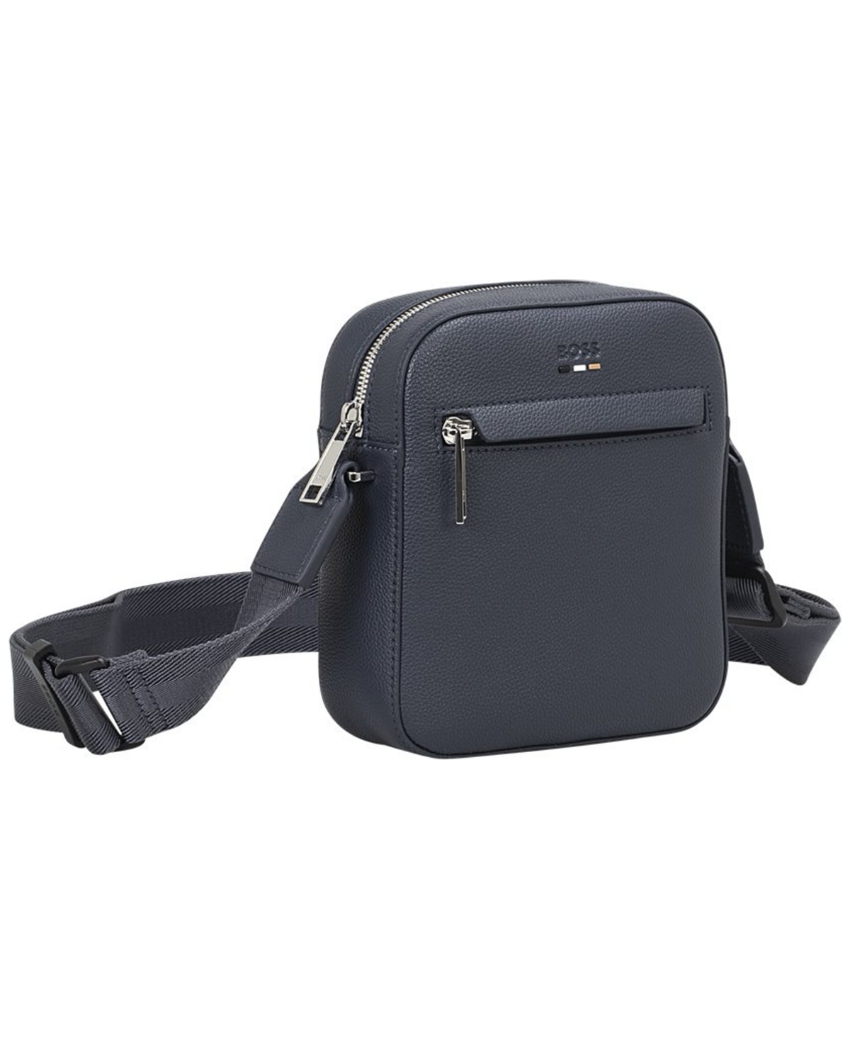 Click here for Hugo Boss Mens Ray Reporter Bag - Blue prices