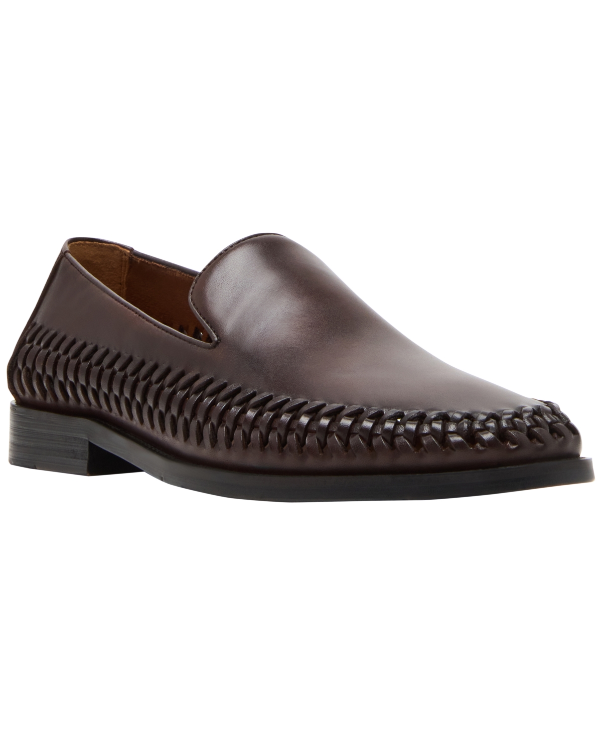 Click here for Steve Madden Mens Nelliston Slip-On Shoes - Brown prices