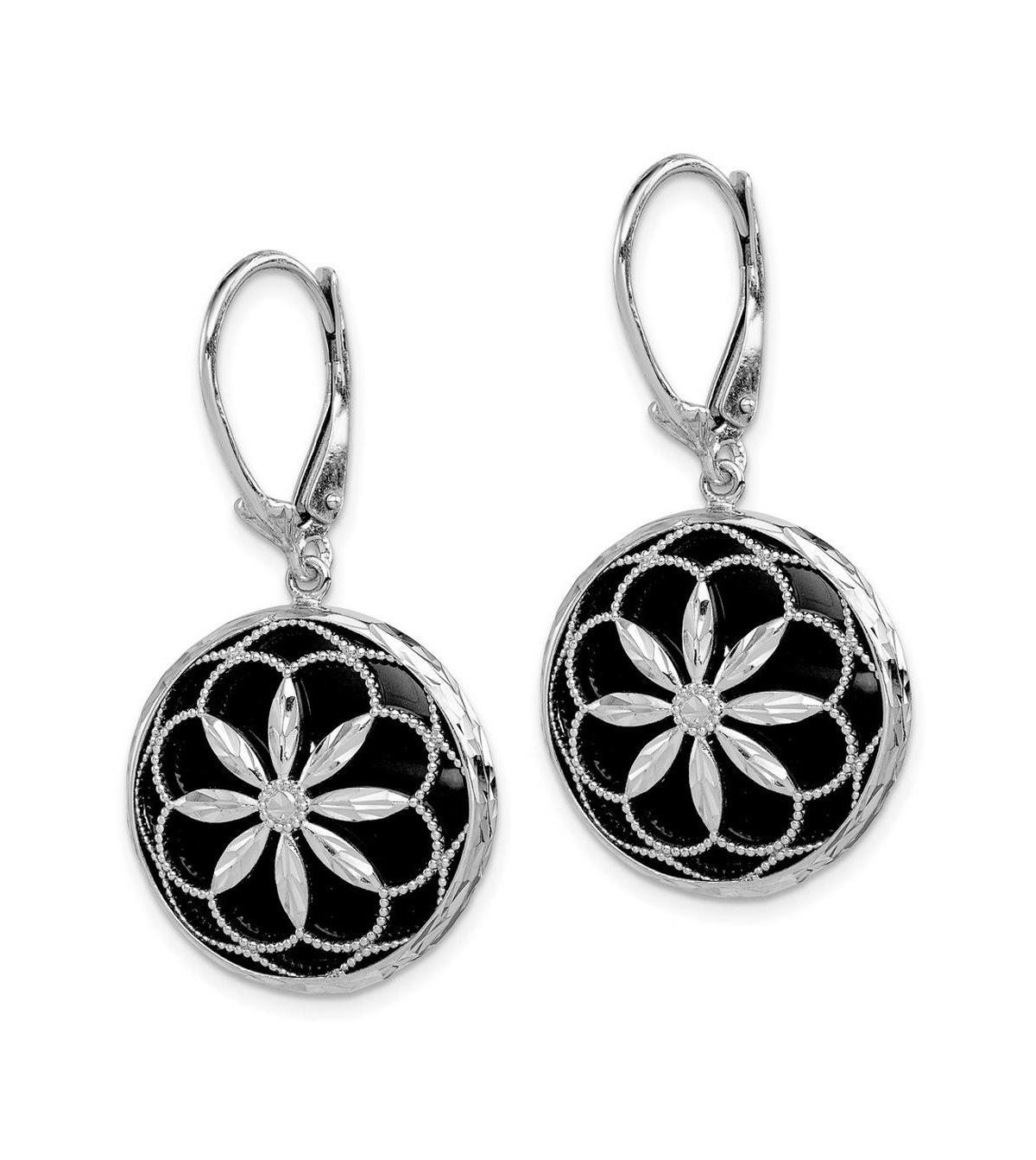 Click here for Curata Jewelry 925 Sterling Polished Rhodium Plate... prices