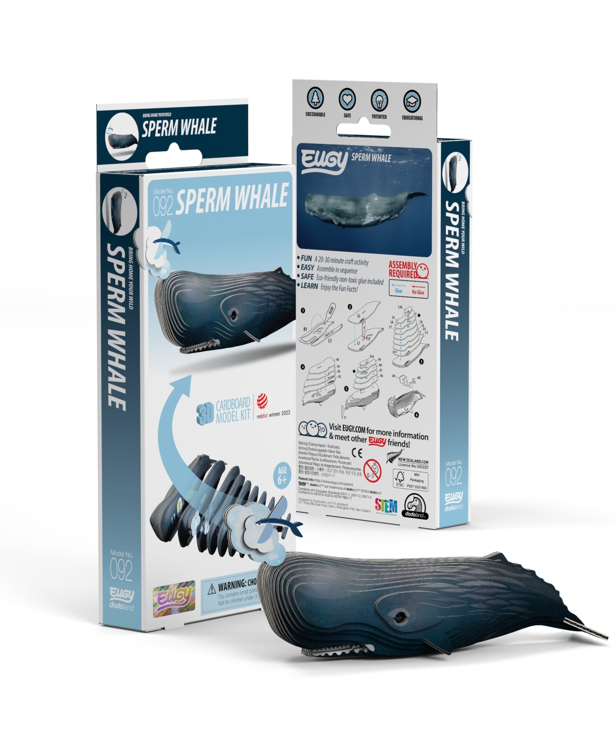 Click here for Eugy Sperm Whale 3D Puzzle prices
