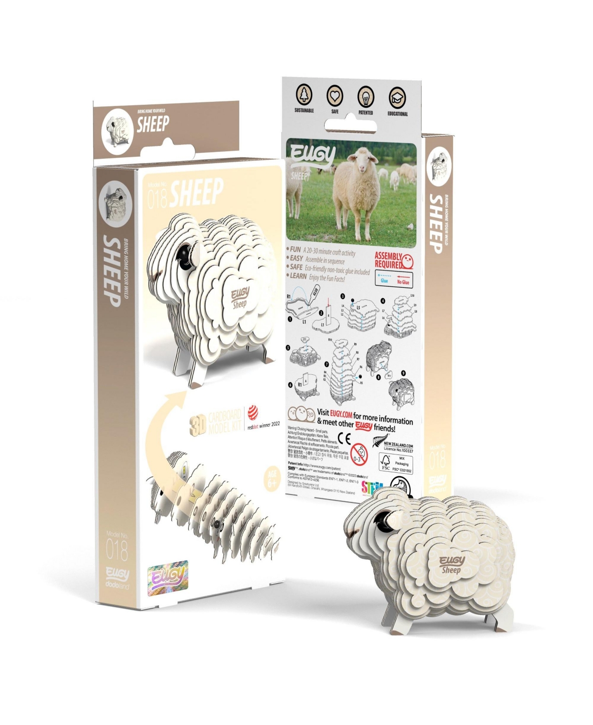 Click here for Eugy Sheep 3D Puzzle prices