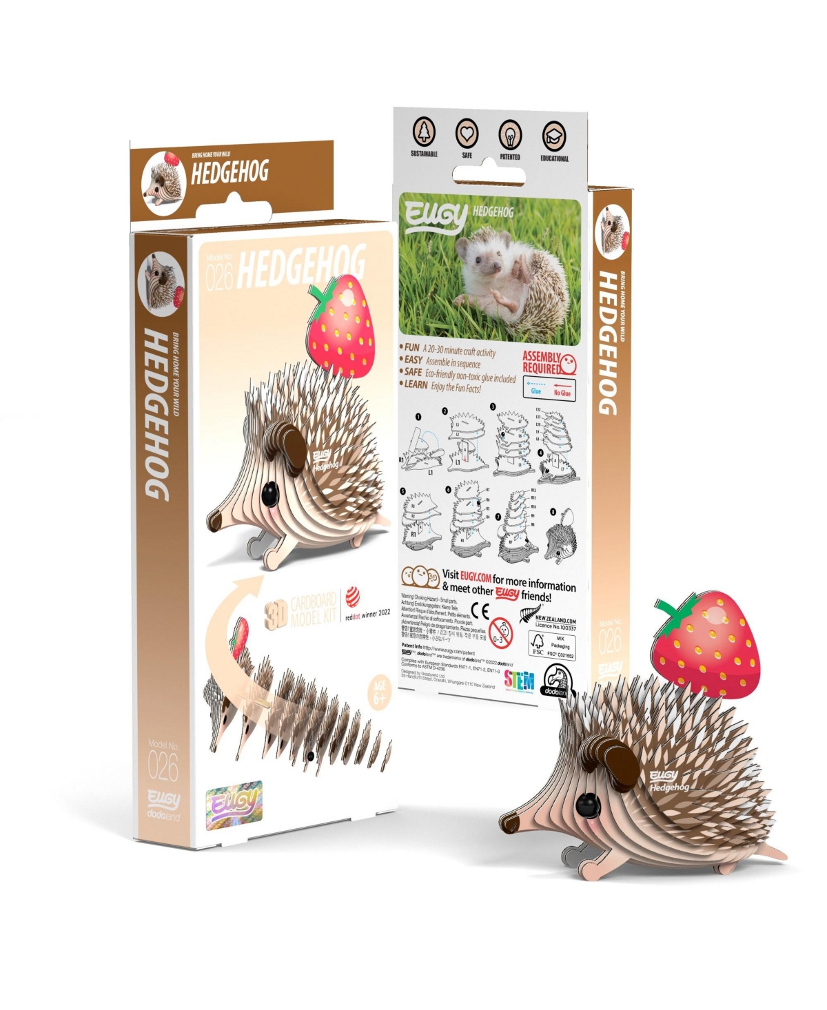 Click here for Eugy Hedgehog 3D Puzzle - Open Miscellaneous prices