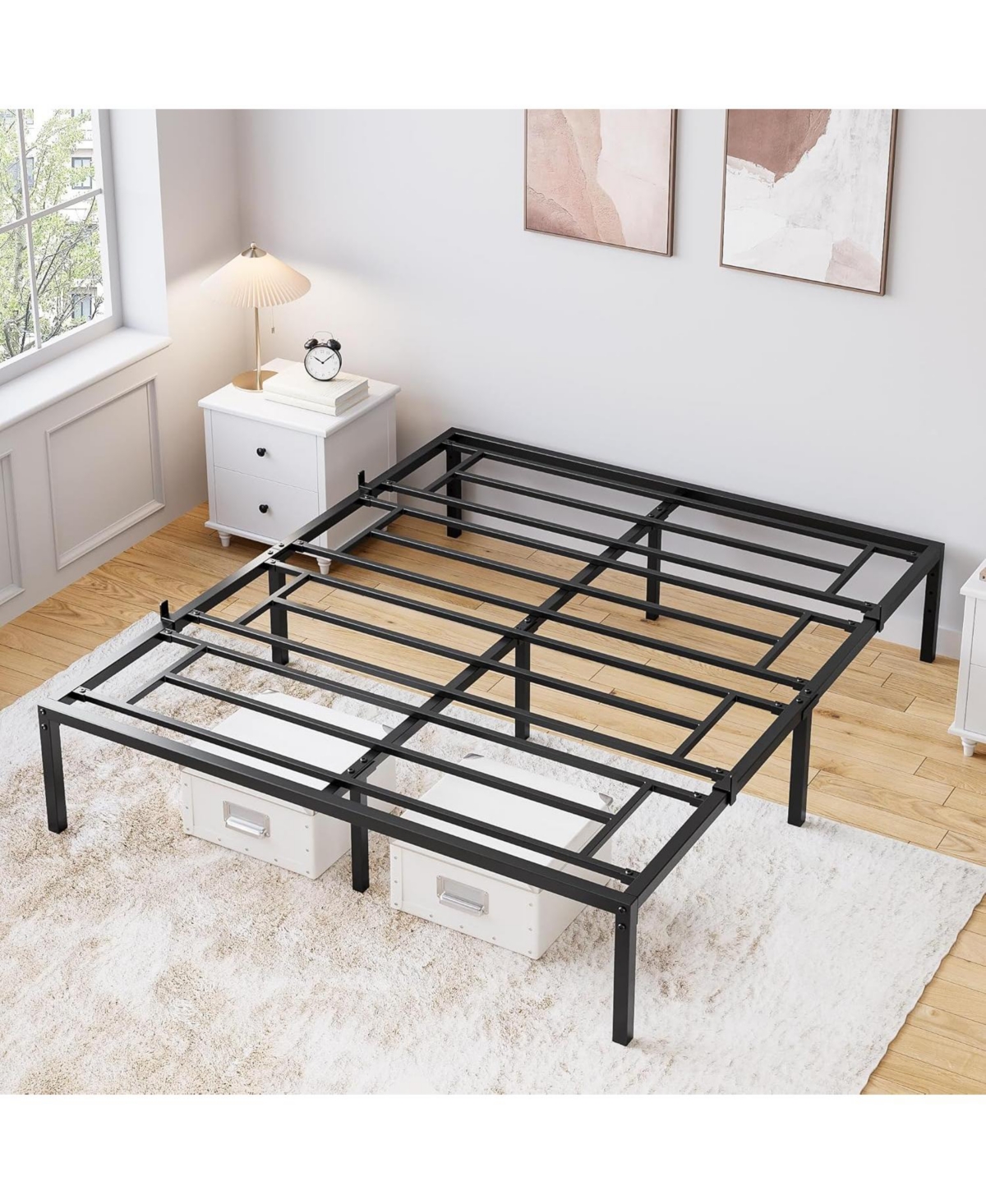 Click here for gaomon 16" Bed Frame  Heavy Duty Metal Platfo... prices