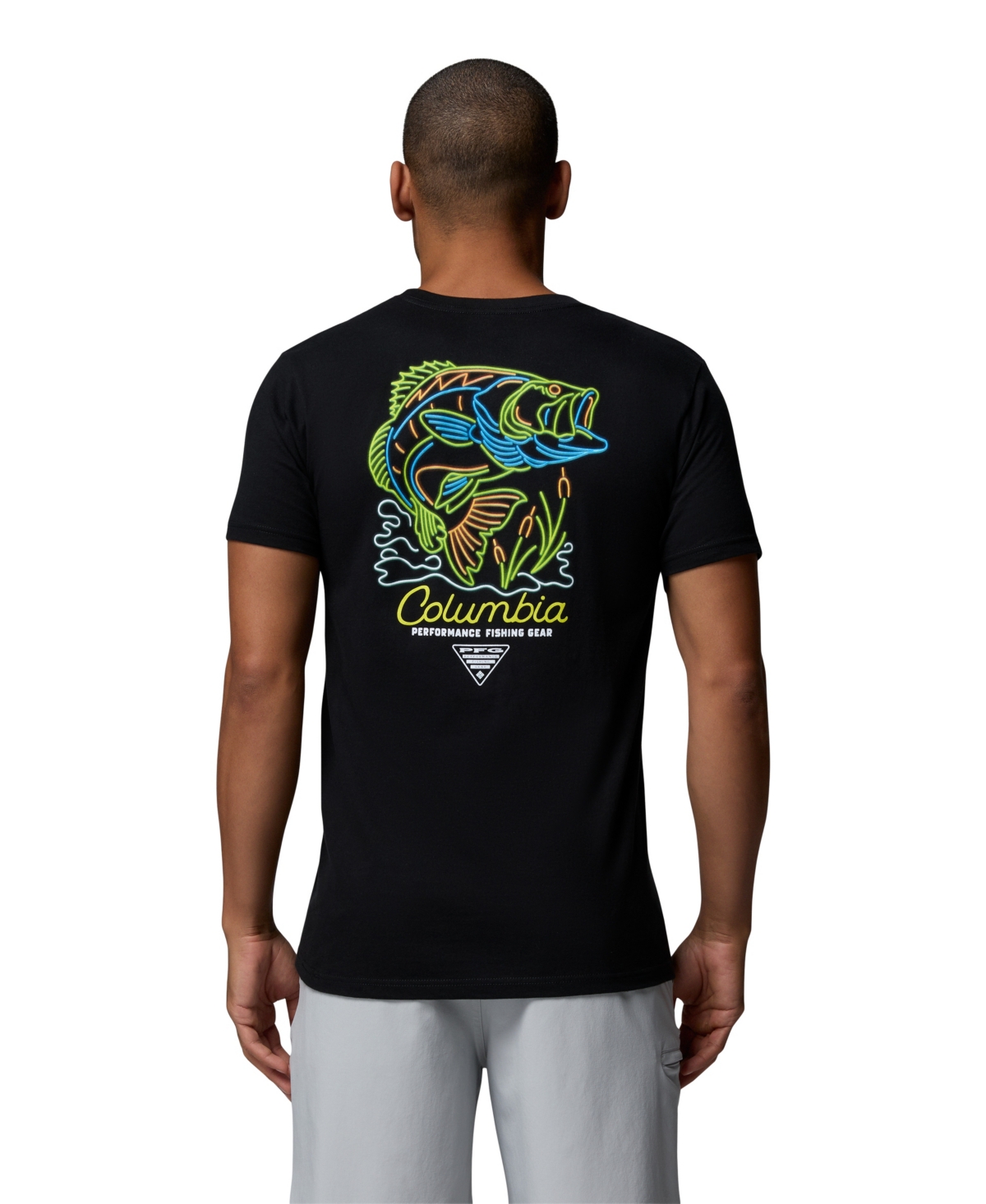 Click here for Columbia Mens Pfg Neonia Graphic T-Shirt - Black prices