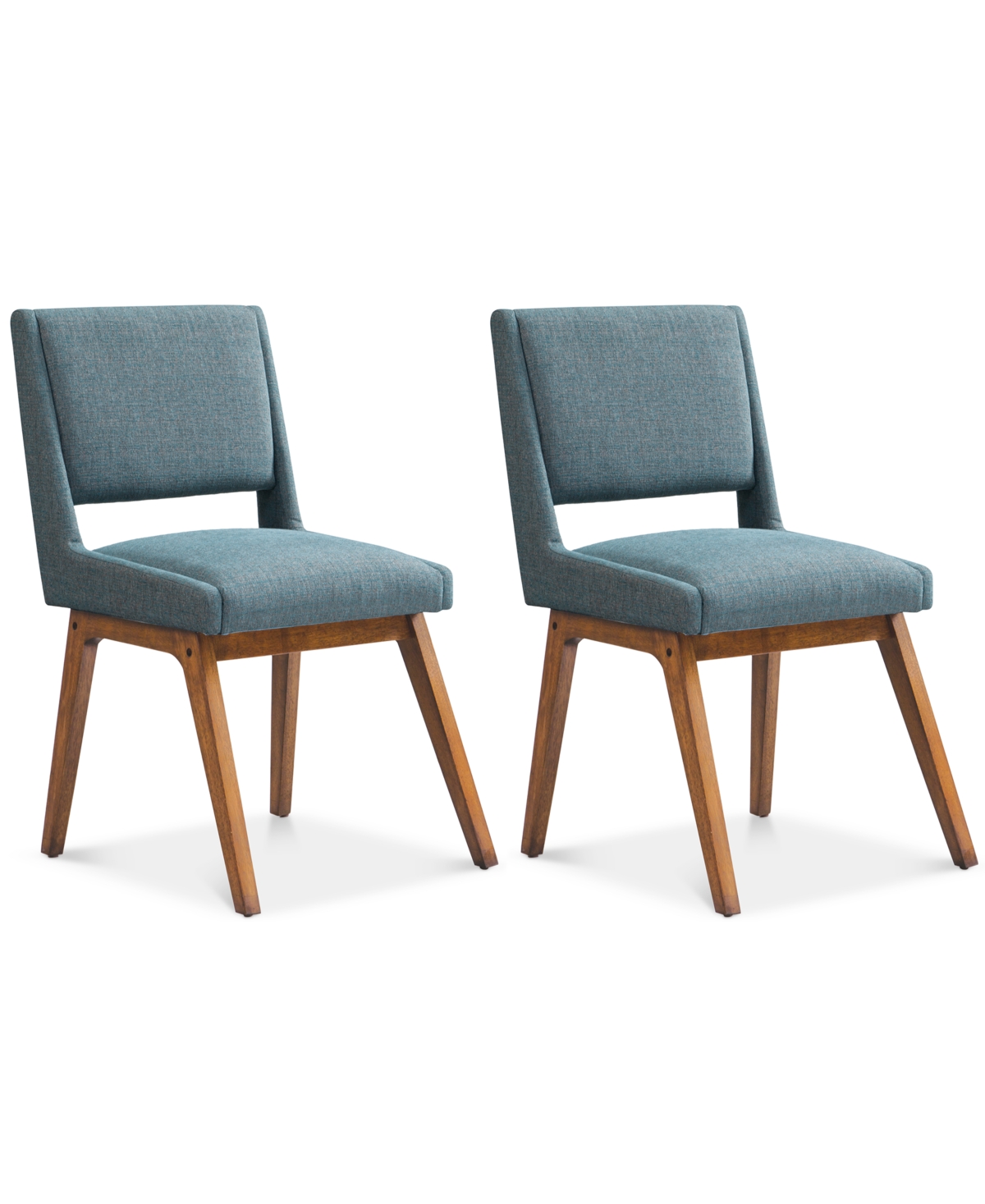 Brine Dining Chair (Set Of 2) - Blue  Pecan