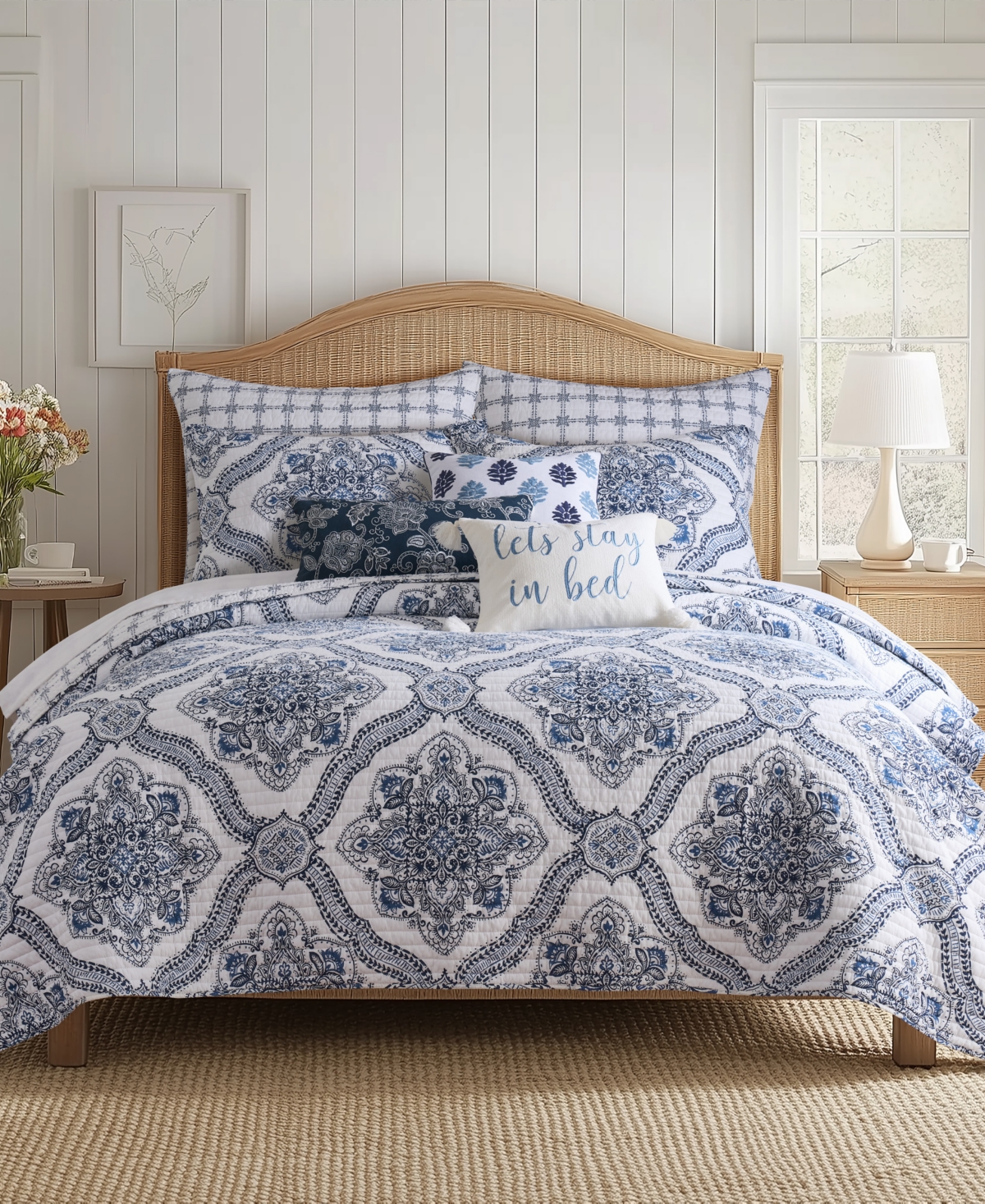 Click here for Levtex Home Lentana Reversible 3-Pc. Quilt Set  Fu... prices