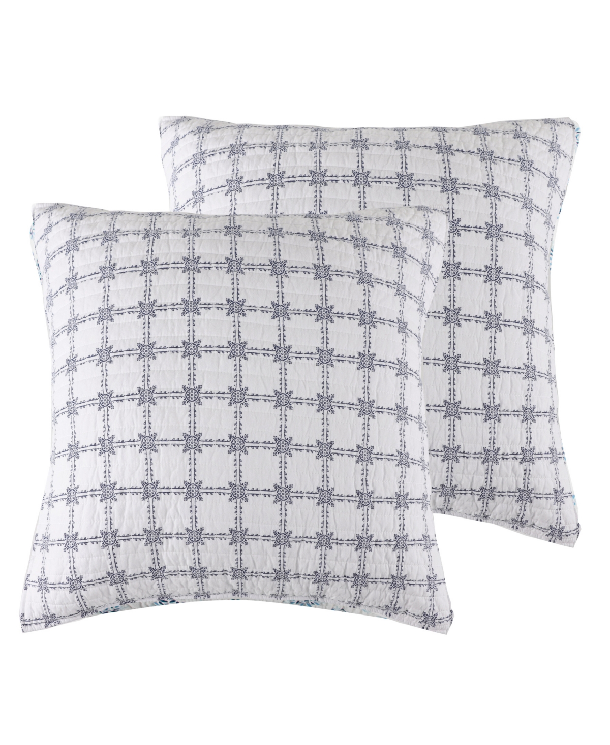 Click here for Levtex Home Lentana Cotton 2-Pc. Sham Set  Europea... prices