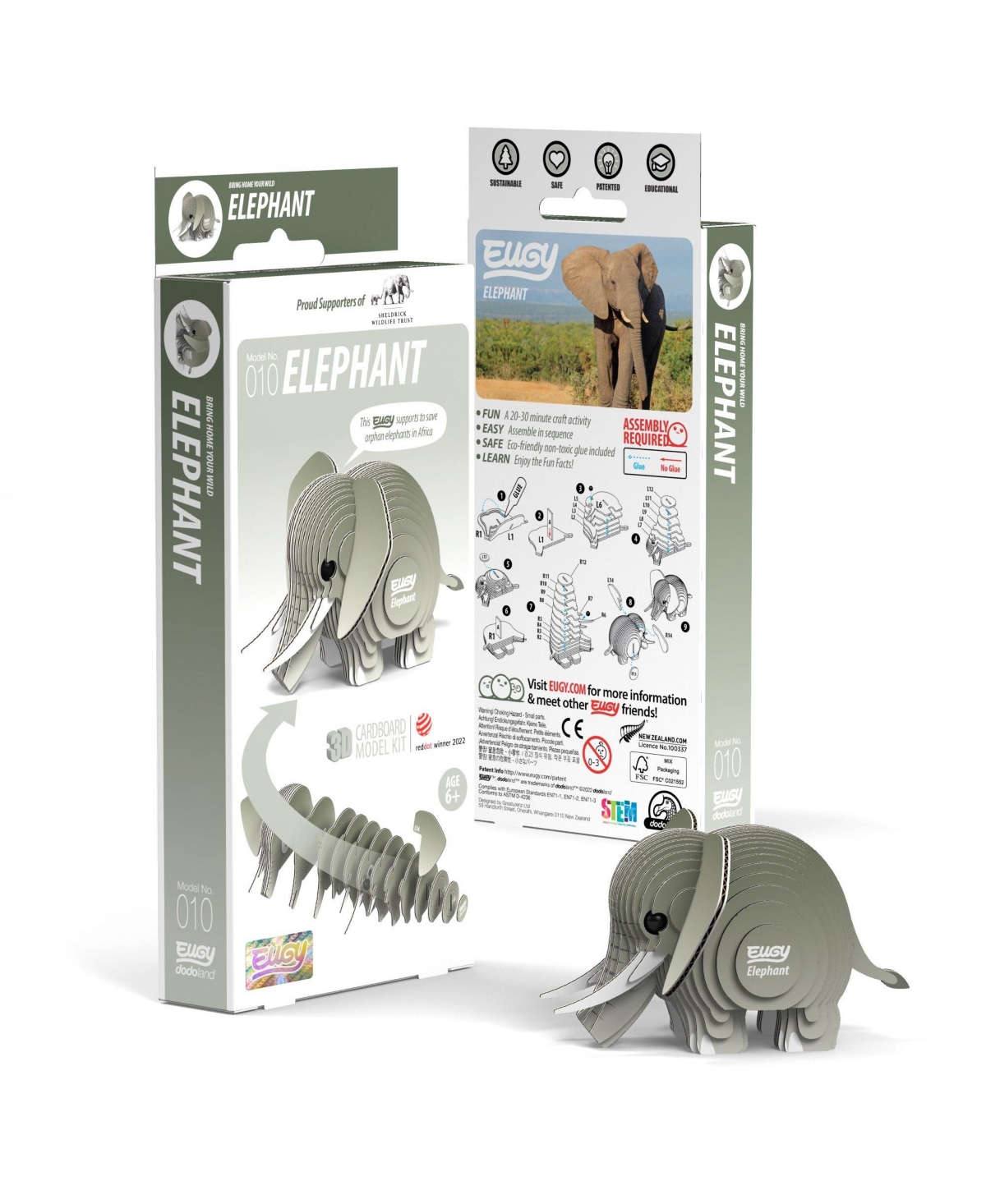 Click here for Eugy Elephant 3D Puzzle prices